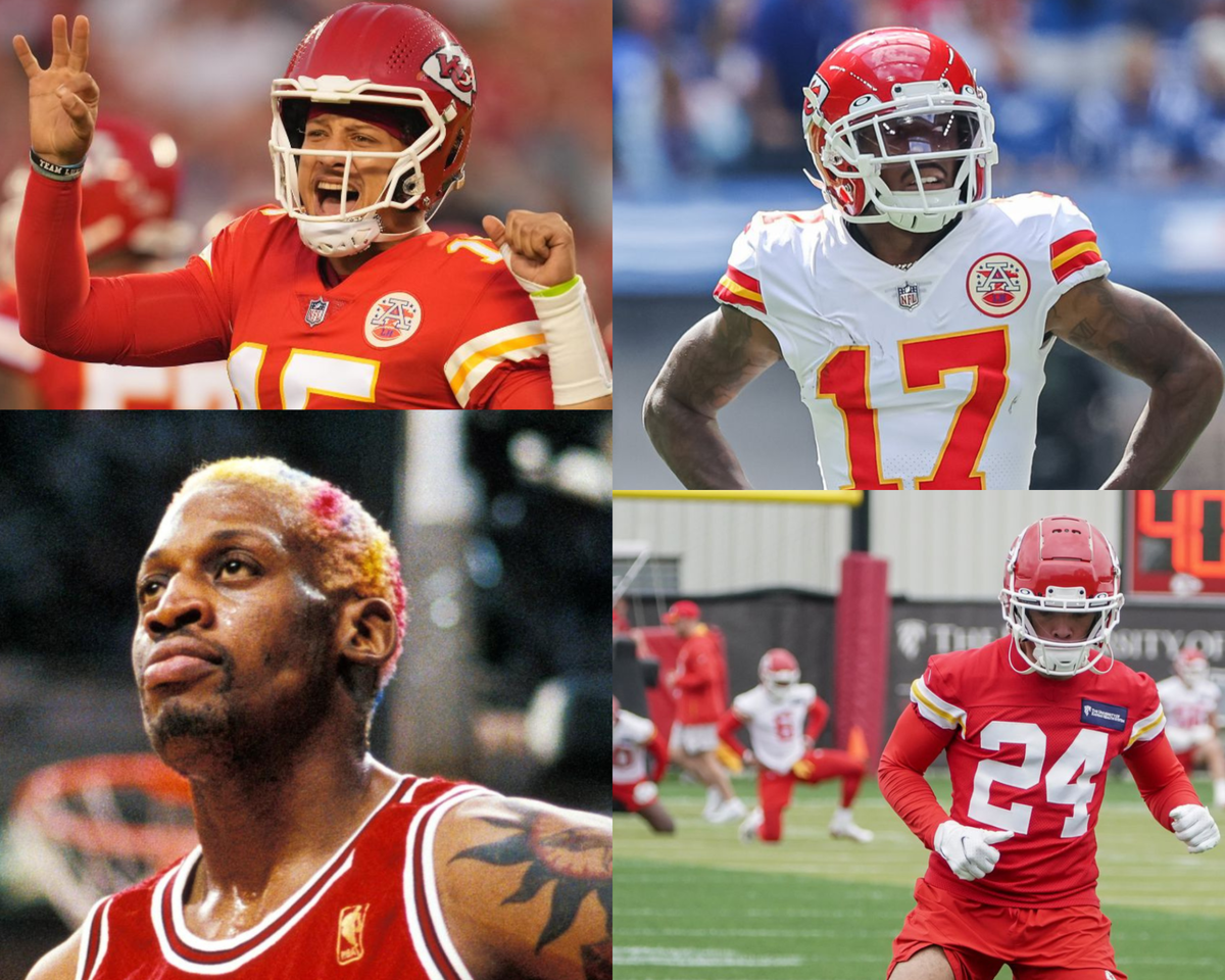Patrick Mahomes’ Teammates Give a Salute to 5X NBA Champion Dennis ...