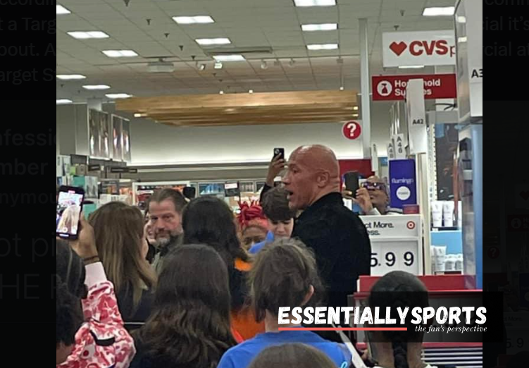 Dwayne ‘The Rock’ Johnson Spotted at Local Target Store by Fan Despite ...