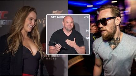 Dana White Reveals How Conor McGregor & Ronda Rousey Got Into His Face ...