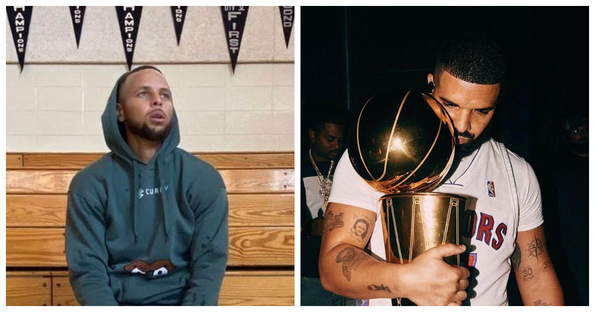 Despite Heated Exchange with Drake During 2019 Finals, Stephen Curry ...