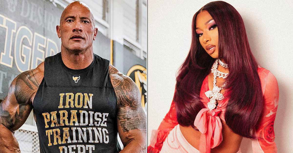 Did Megan Thee Stallion's Boyfriend Shoot on Dwayne Johnson's Wife ...