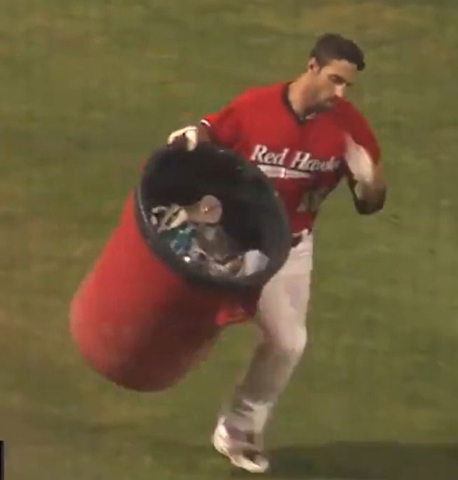 Fans Rally Behind Frustrated Hitter’s Daring Garbage Can Insult Against ...