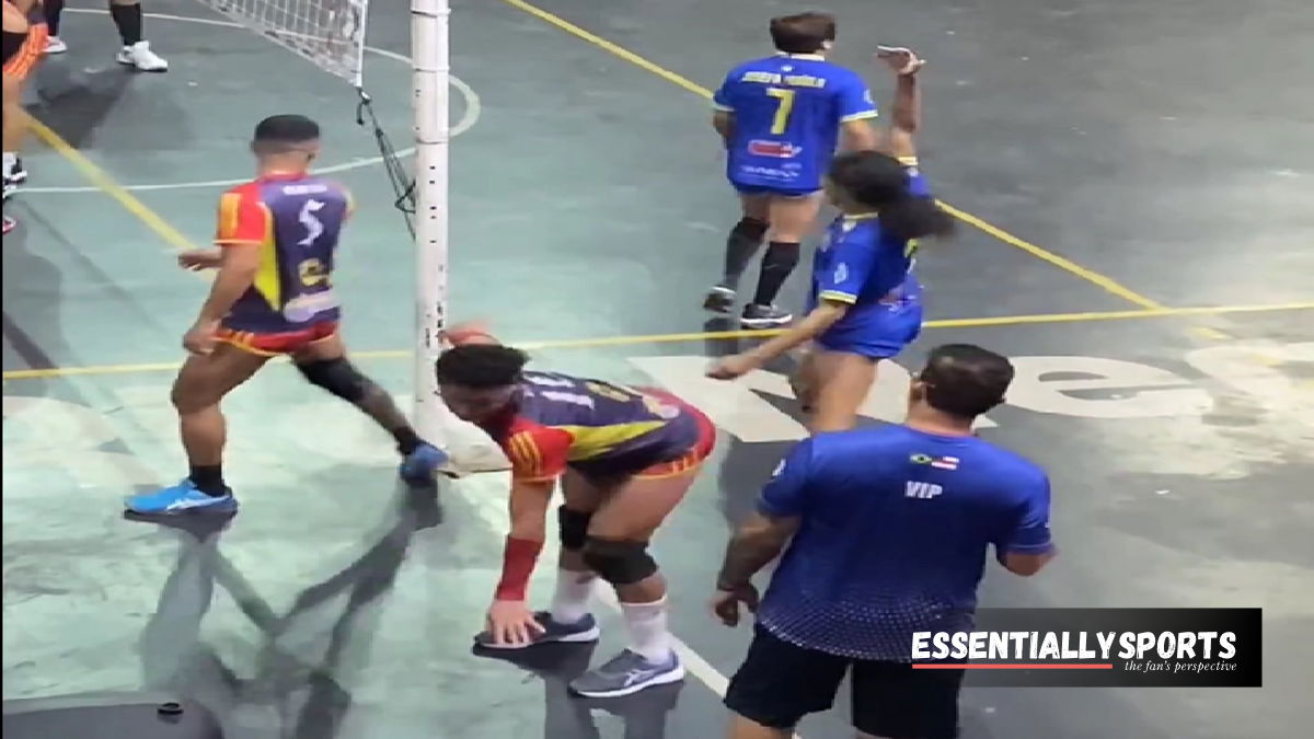 Video Volleyball Players Get Involved In A Hilarious Argument That Ends In A Twerking Standoff