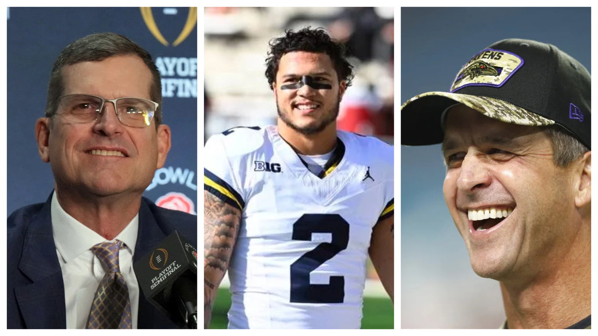 Jim Harbaugh’s Michigan Prodigy Blake Corum Wishes to Play for John ...