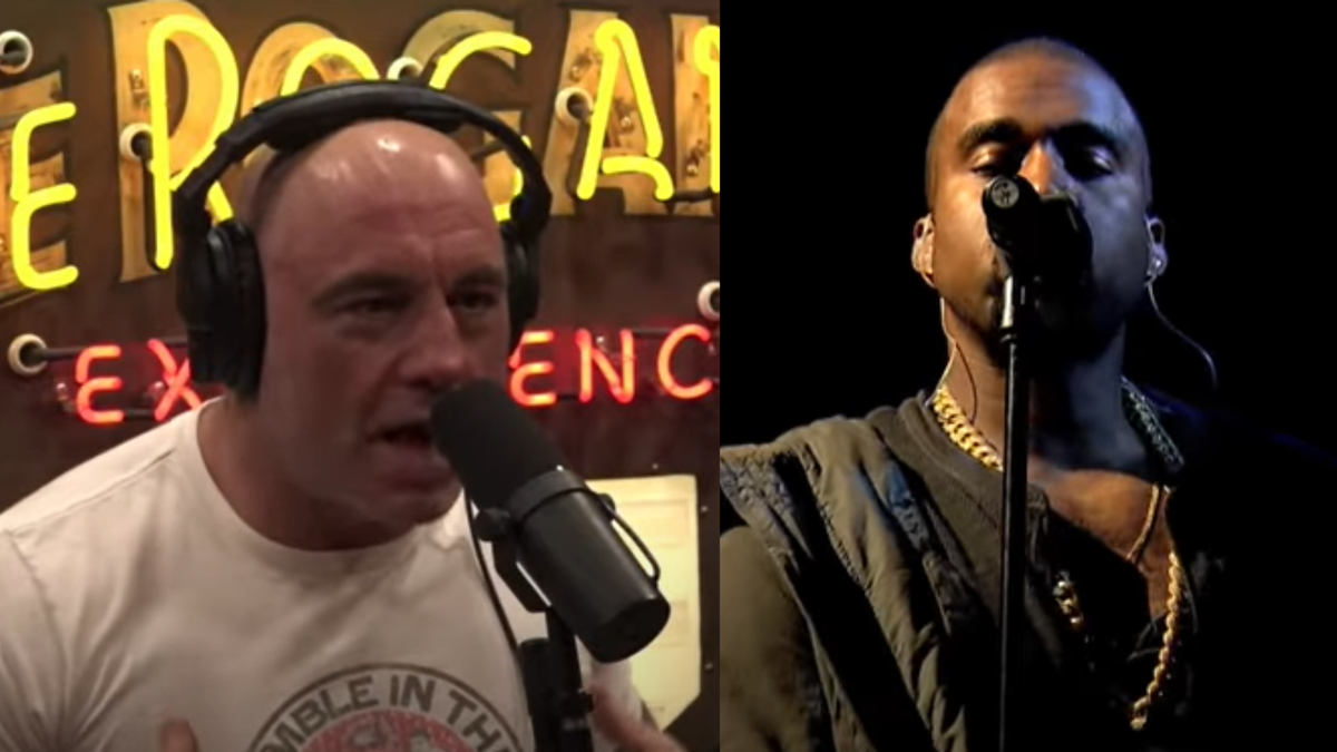 Joe Rogan Expects ‘Bomb-A** Songs’ From Kanye West but Not During ...