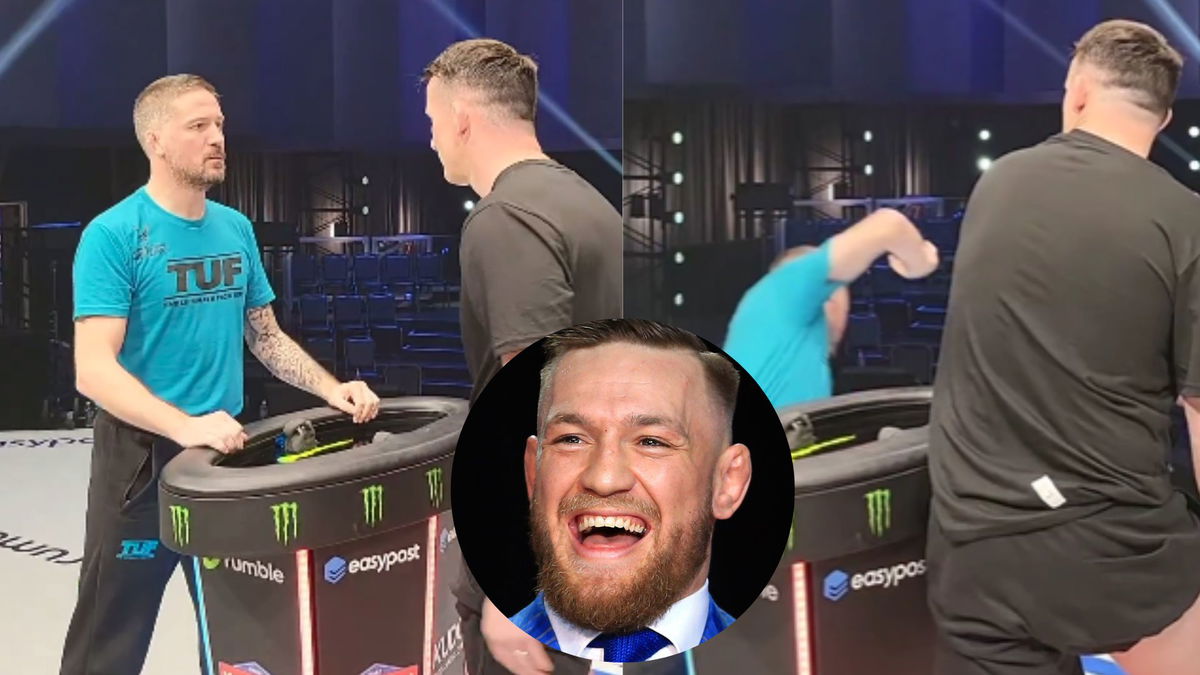 Conor McGregor Reacts With 1-Word as His Coaches Owen Roddy & John Kavanagh’s Slap Video Goes ...