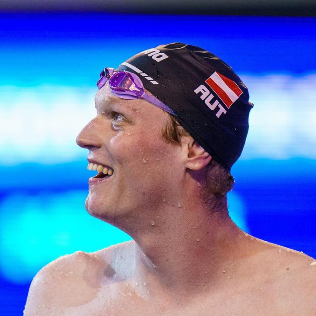 Two Dives, Two Golds for Felix Auboeck as He Clinches 200M Freestyle ...