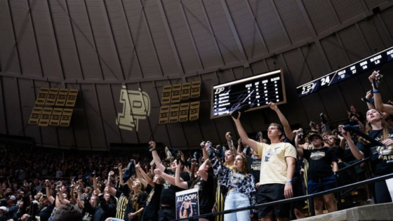 A Week After Purdue Volleyball’s Historical Record, Fans Once Again ...