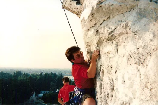 Disney Employee Hikes to Mount Matterhorn's Peak with Mickey and Goofy ...