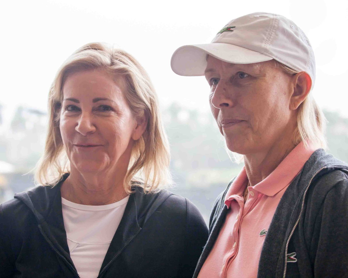 ‘Truth Hurts’ - Old Foes Chris Evert and Martina Navratilova Involved ...