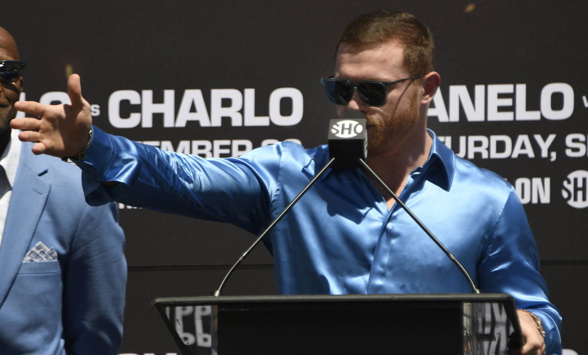 “This Is Gold”: Curmel Moton Joins Fans In Splits as Canelo Alvarez ...