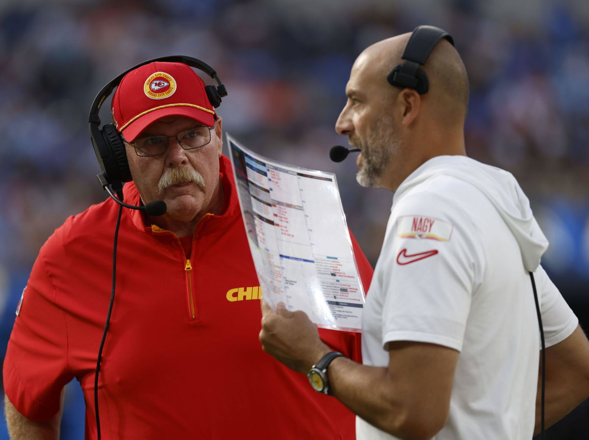 Andy Reid Makes Feelings Clear on Matt Nagy as Head Coach Amid Ravens ...