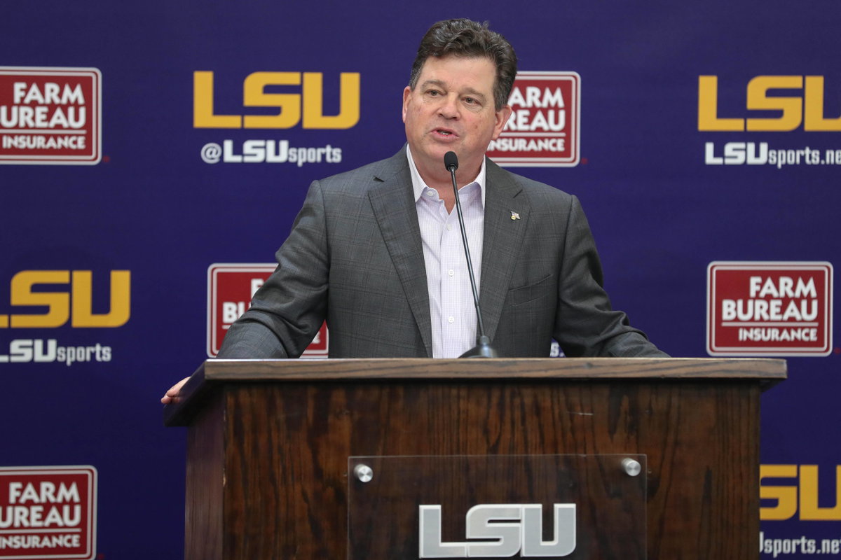 LSU Has AD Scott Woodward Next in Firing Line After Brian Kelly ...