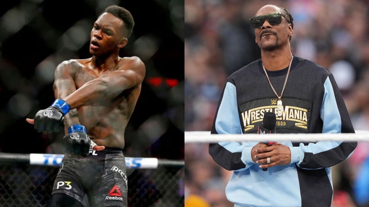 Snoop Dogg Receives Unexpected 1-Word Message From Israel Adesanya ...