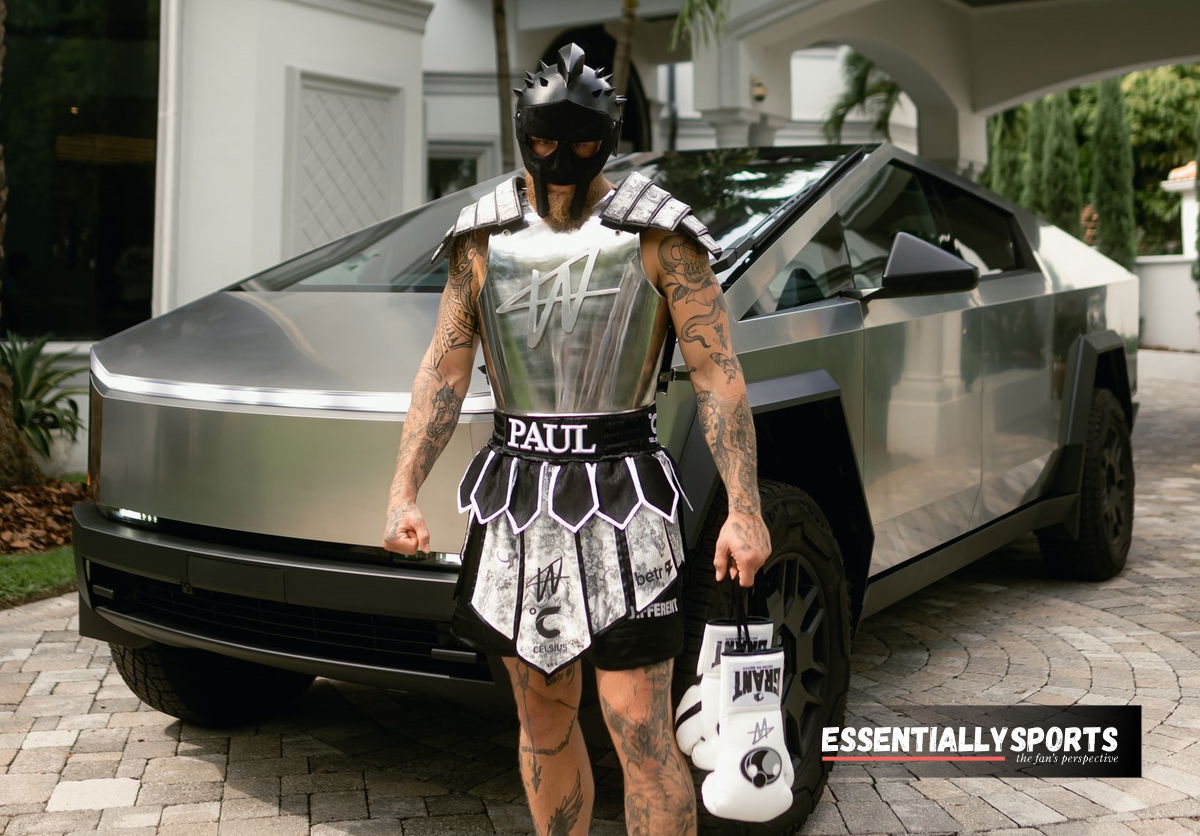 “That’s a Pretty Skirt”: Jake Paul’s Gladiator-Inspired Outfit for Mike ...