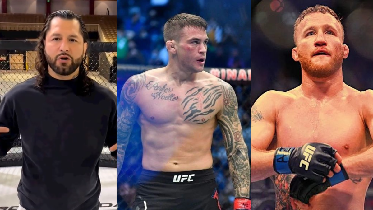 As Dustin Poirier Jibes at Justin Gaethje for 1st UFC Loss, Jorge ...