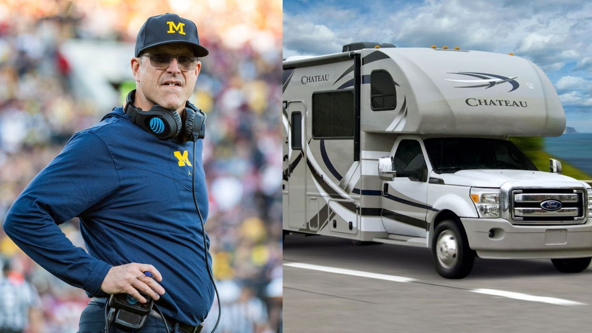 Why Jim Harbaugh Is Living in an RV? Colin Cowherd Reveals the Reason ...