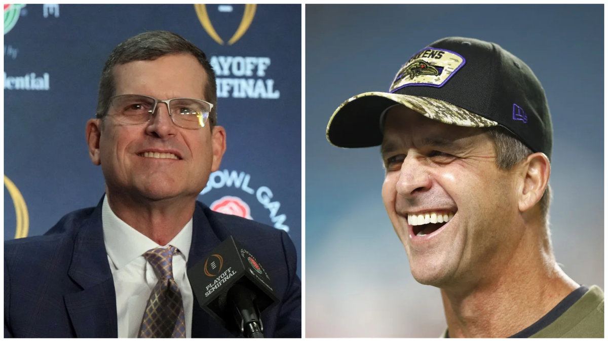 Sibling Love Takes Priority as Jim Harbaugh Set to Return the Favor to ...