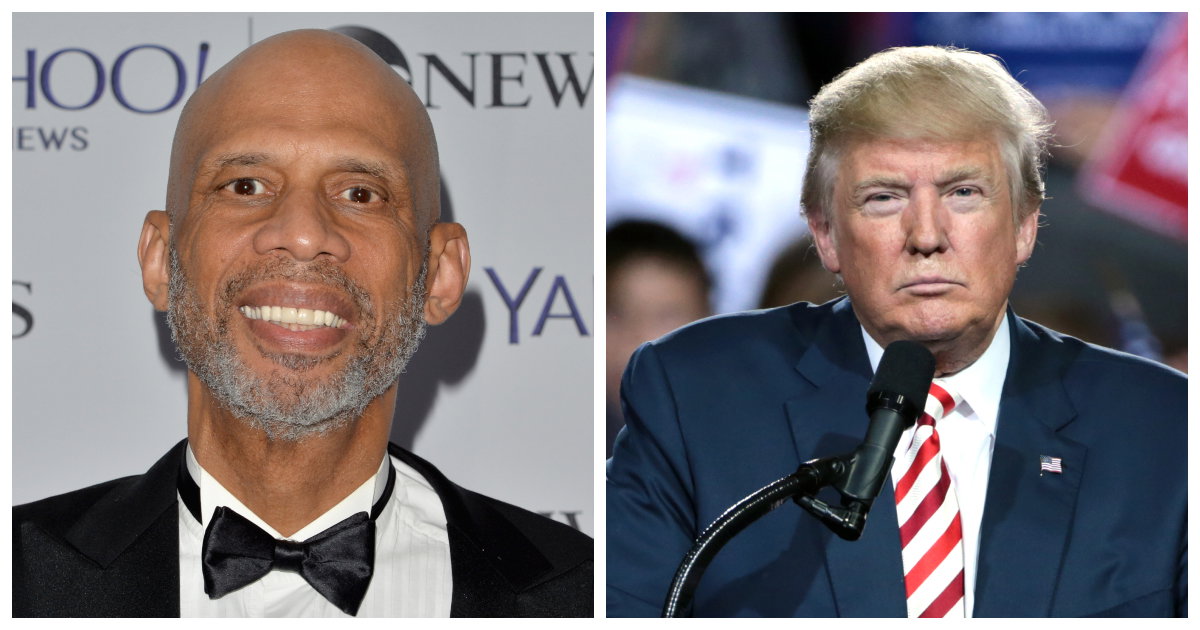 “crooked Buffoon” Donald Trump Taught Lakers Icon Kareem Abdul Jabbar A 1512