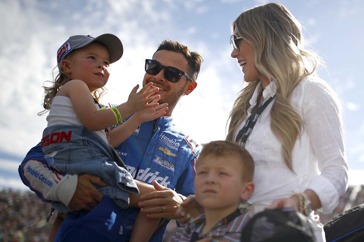 Meet NASCAR Driver Kyle Larson’s Children: Owen Miyata, Audrey Layne ...