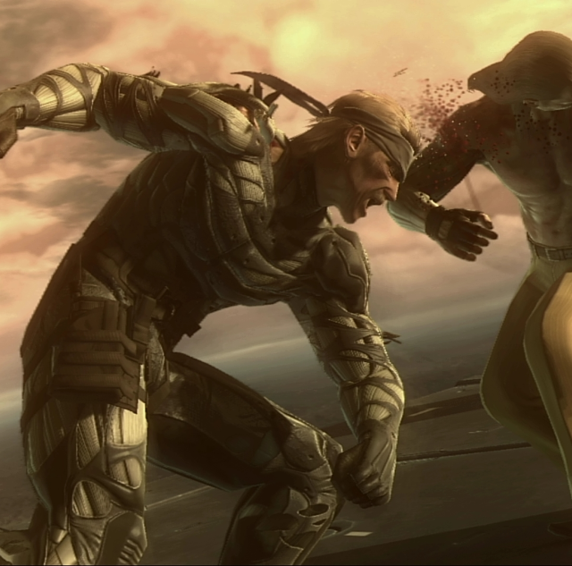 Metal Gear Solid 4 Art