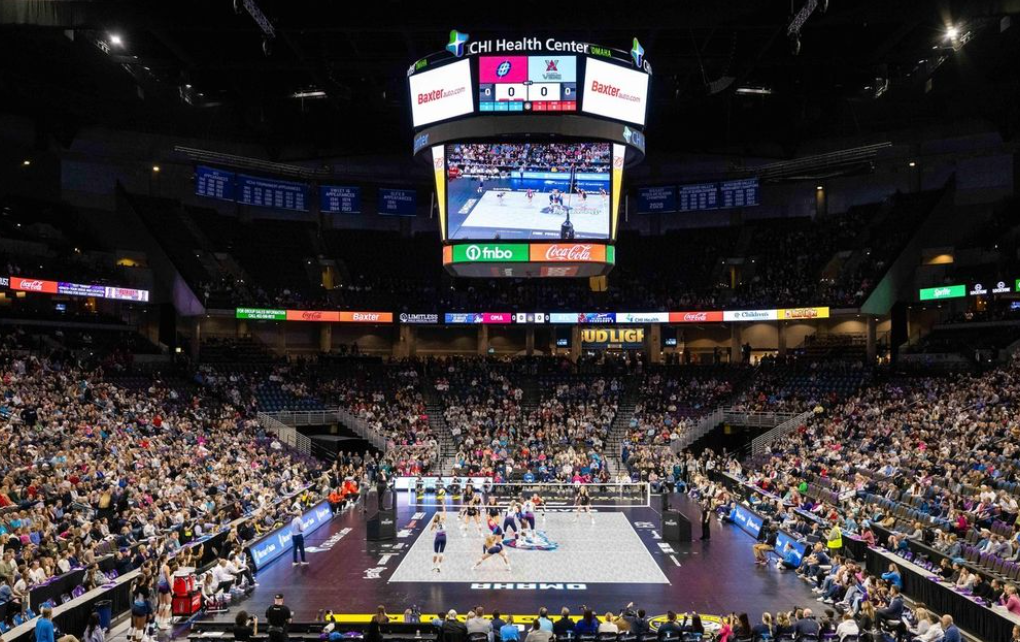 Nebraska’s Volleyball Fans Shatter Yet Another Record as Pro Volleyball ...