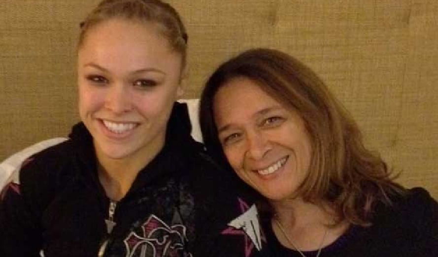 Gold Medallist Mom Picks 135LB Daughter Ronda Rousey With Ease in Rare ...