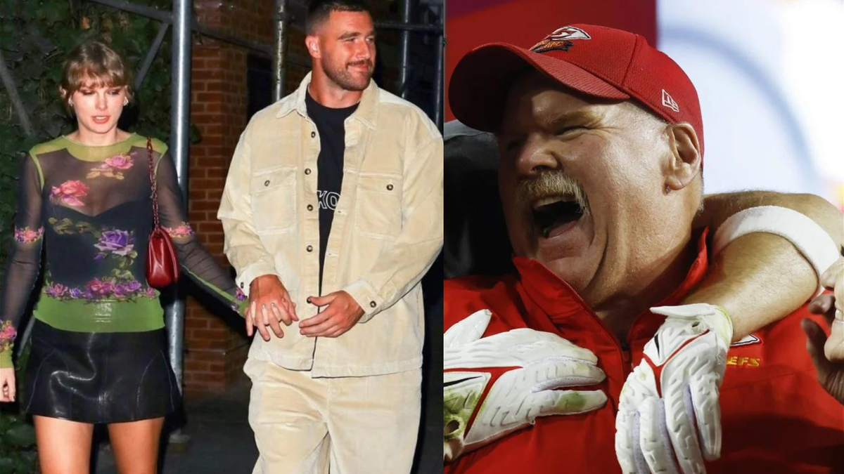 Travis Kelce and Taylor Swift Gets Support From Coach Andy Reid as He ...