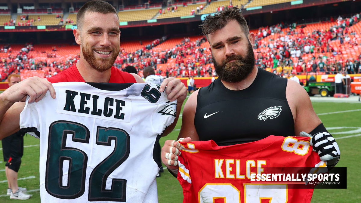 Jason and Travis Kelce Honored With $90 Bobbleheads as Cleveland Cavaliers Give Back to NFL ...