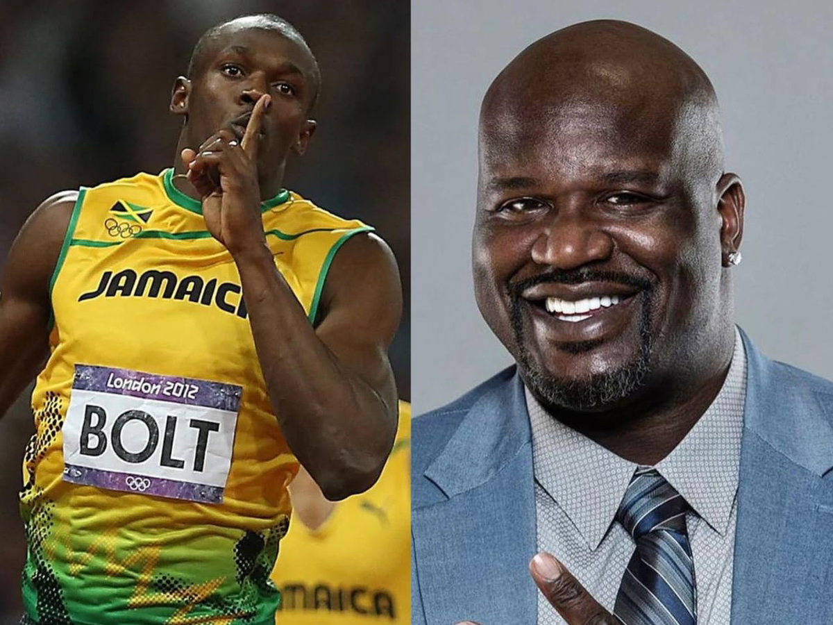 Shaquille O’Neal Reminds World of Usain Bolt’s Determination With an ...
